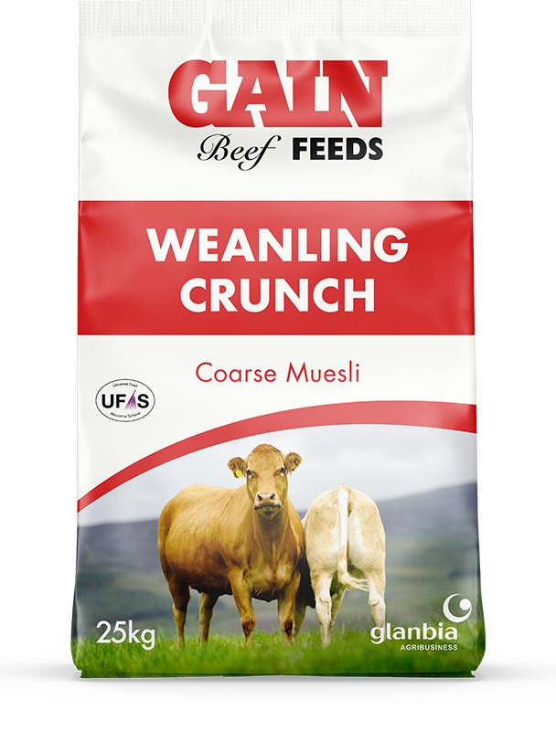 Weanling Crunch 16% Protein 25kg - GAIN Agri