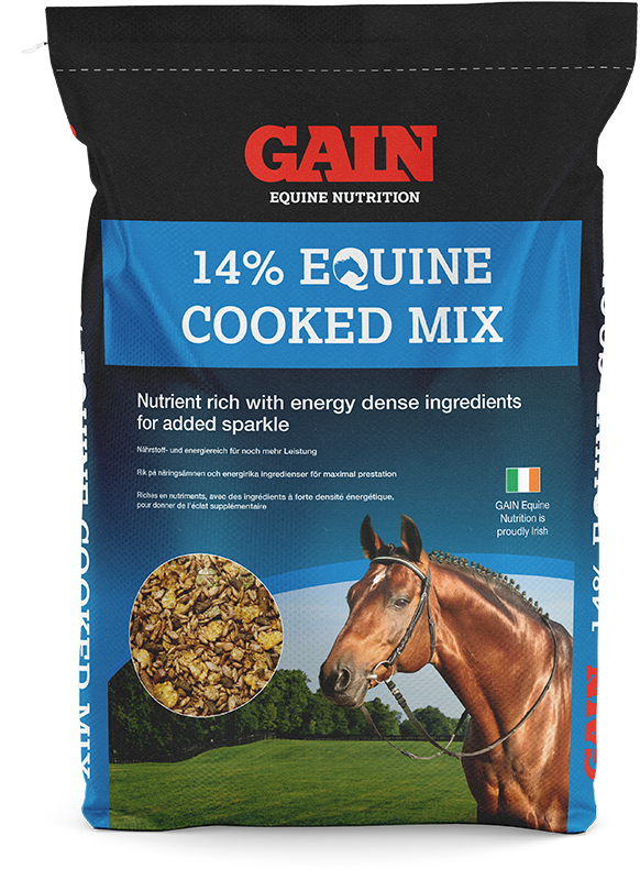 14% Equine Cooked Mix - GAIN Equine