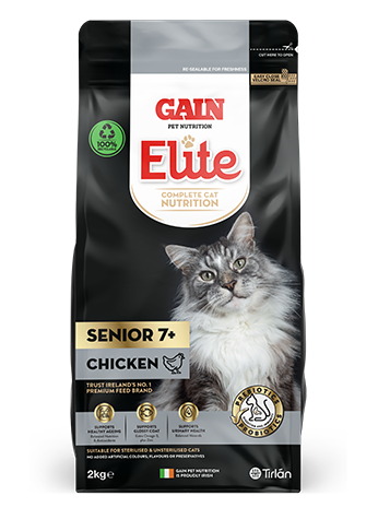 GAIN Elite Cat Senior 7+ Chicken - GAIN Pet